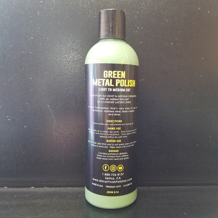 Green Metal Polish Alumapolish Aluminum Polish & Metal Polish