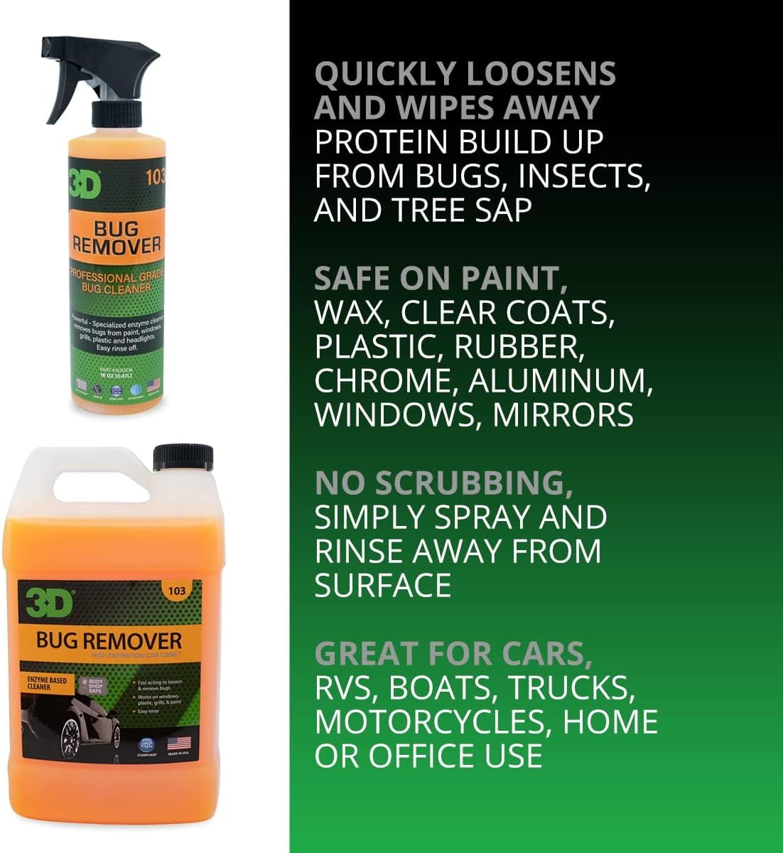 3d Bug Remover | Mirror Finish Polishes