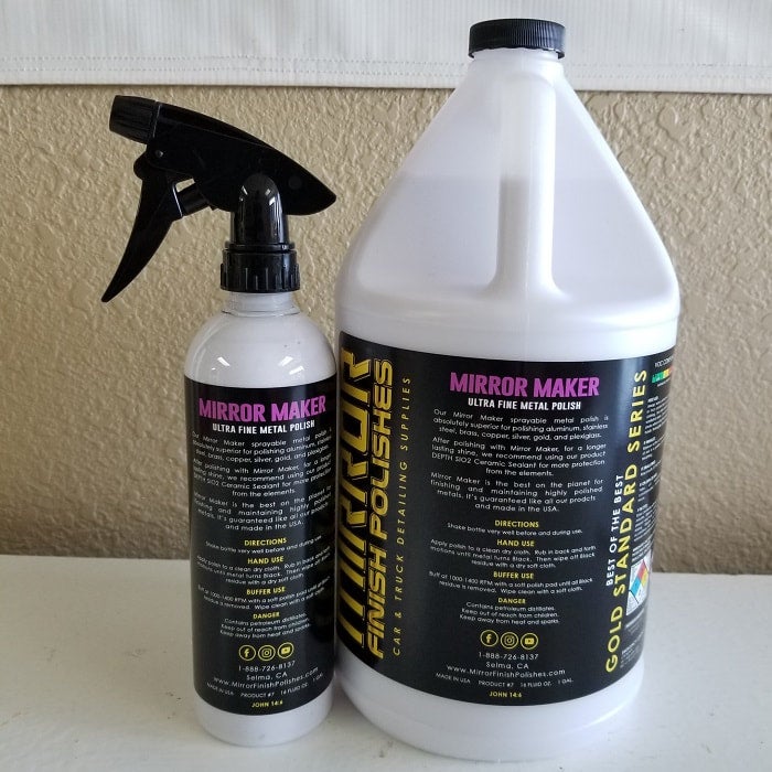 Mirror Maker ultra fine metal polish | Mirror Finish Polishes