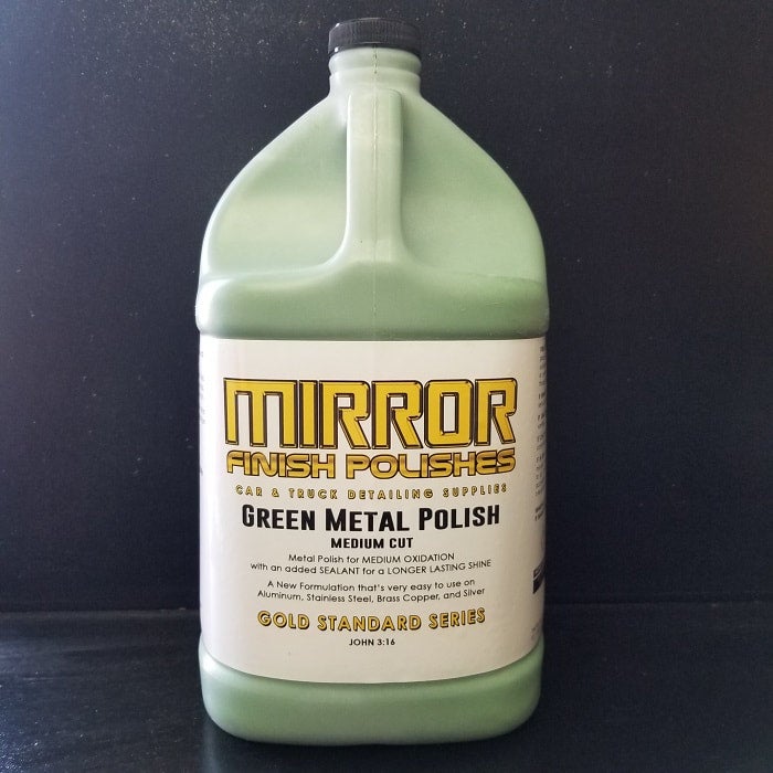 Green metal polish (Medium cut) | Mirror Finish Polishes