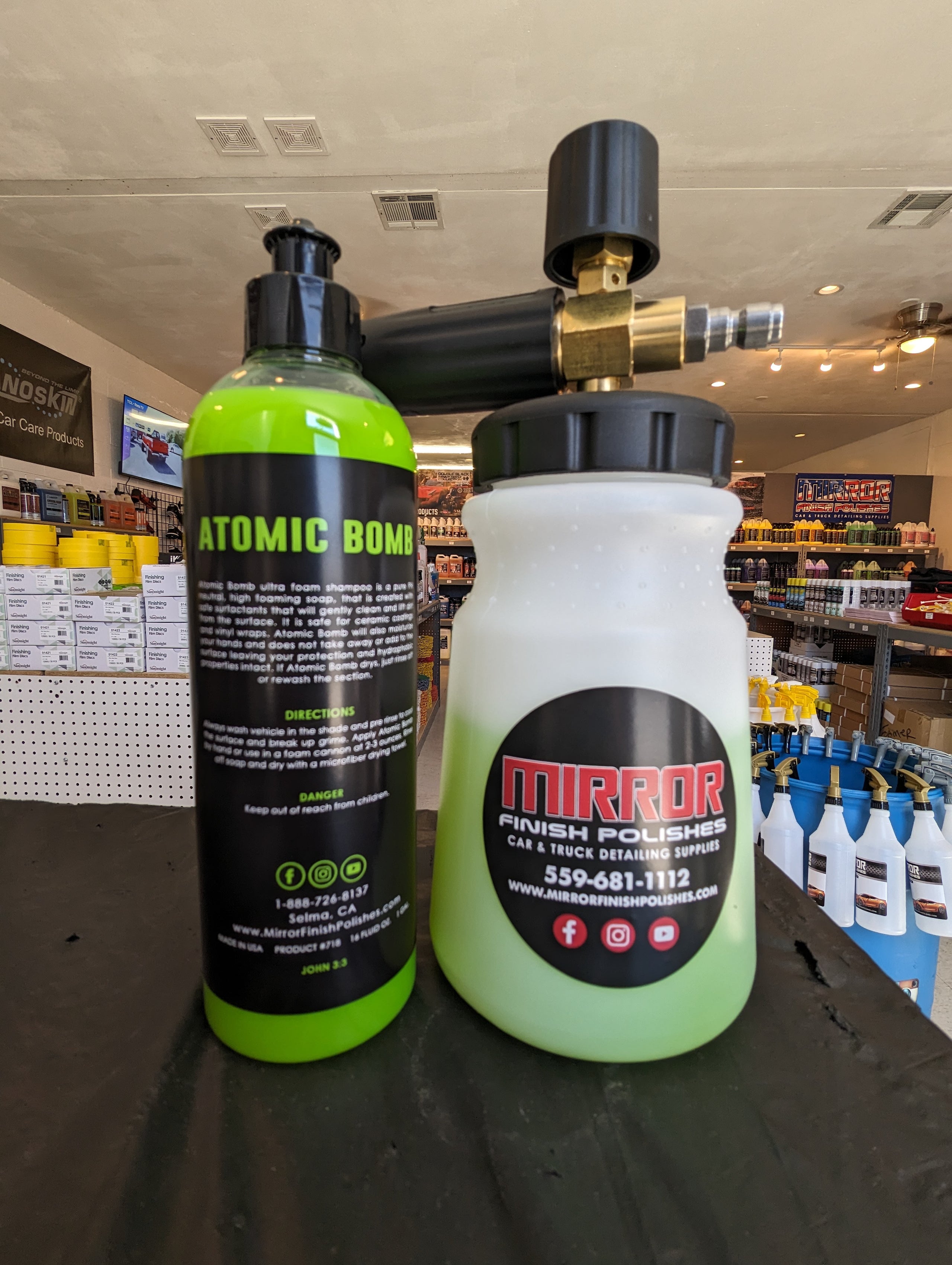 Bogo Deal- Buy Mfp Foam Cannon & Get a FREE 16oz Atomic Bomb ultra Foam ...